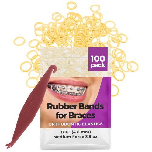 Orthodontic Rubber Bands for Braces - Premium Quality Elastic Teeth ...