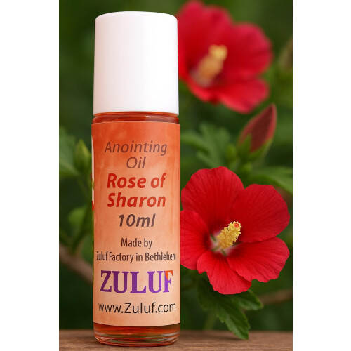 ZULUF Rose of Sharon Anointing Oil 10ml Roll-On - Bethlehem Rosa of ...