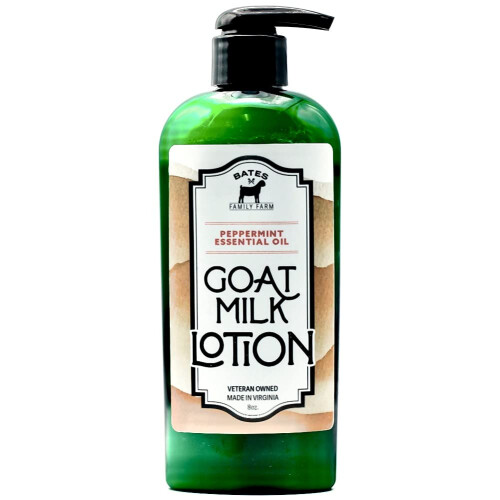 Bates Family Farm Goat Milk Essential Huile et Shea Butter Lotion 8 oz ...