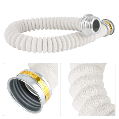 0.5M Rubber Gas Mask Respirator Hose Pipe Tube Connection Between Gas ...
