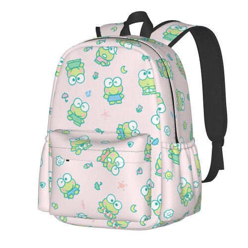 Keroppi 3D Backpack for School, Cute Book Bags Daypack Kawaii College ...