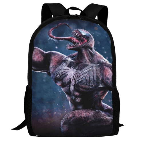Venom Backpack,3d Print Laptop Backpack Lightweight Casual Daypack ...