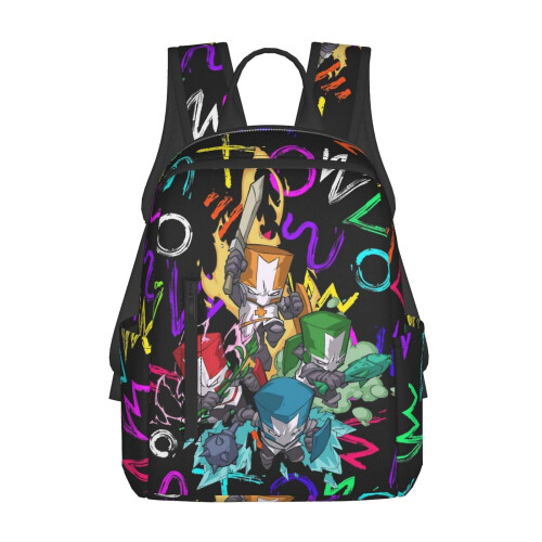 Game Castle Crashers Lightweight Backpack Student Bookbag School Bag ...