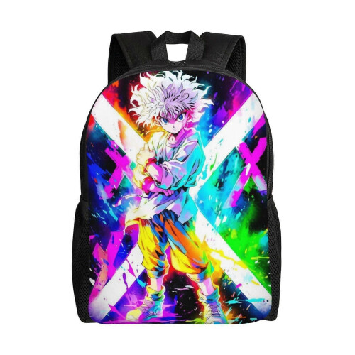 Hunter X Hunter Killua Lightning Backpack Cute Anime Large Capacity ...