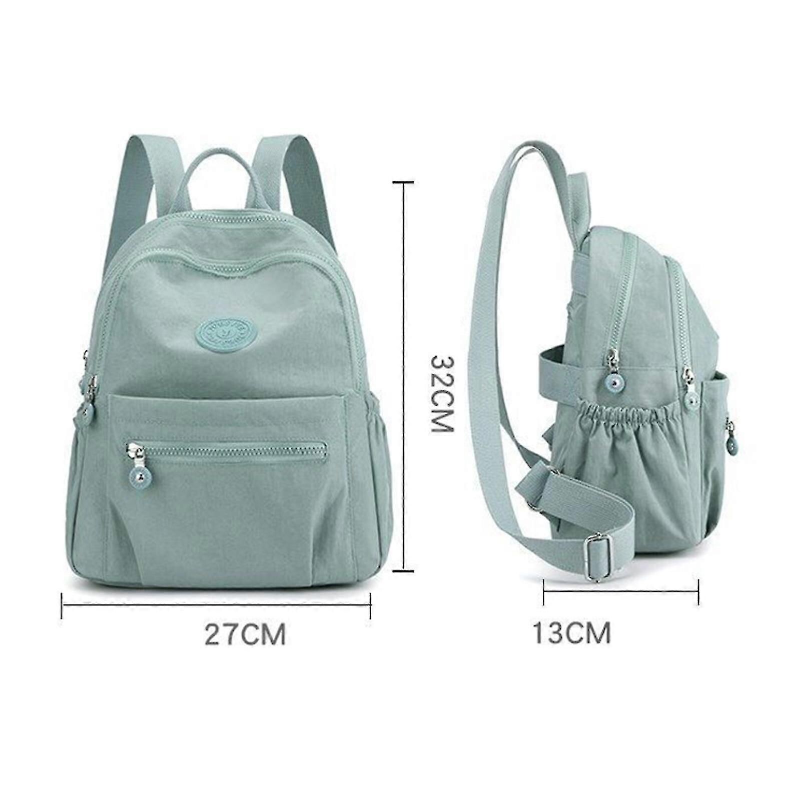 (Azul oscuro) Mochila de viaje básica para mujer, plegable, impermeable ...