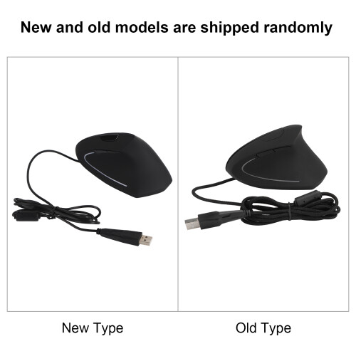 6D Ergonomic 800‑1200‑2000‑3200 DPI Adjustable Optical Vertical Gaming ...