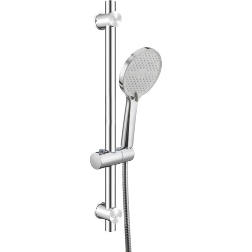 (600MM, Slider Rail Kit) 60CM Shower Lifting Bar Kit Adjustable Shower ...