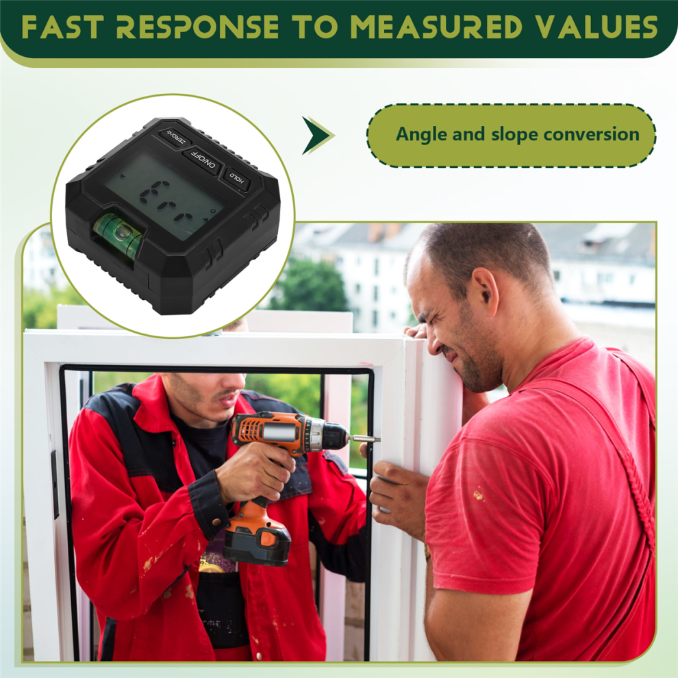 Mini goniometro digitale inclinometro elettronico nero on OnBuy