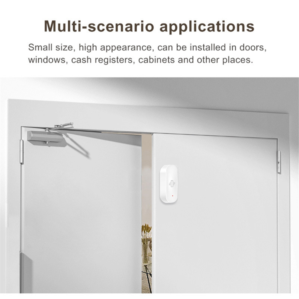 Capteur de vibration intelligent Wi-Fi Tuya – surveillance à distance ...