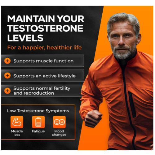 4 HIM TestoBalance - Testosterone Supplements for Men on OnBuy