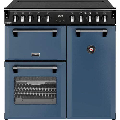 Stoves Richmond DX 90Ei 90cm Electric Range Cooker with Induction Hob ...