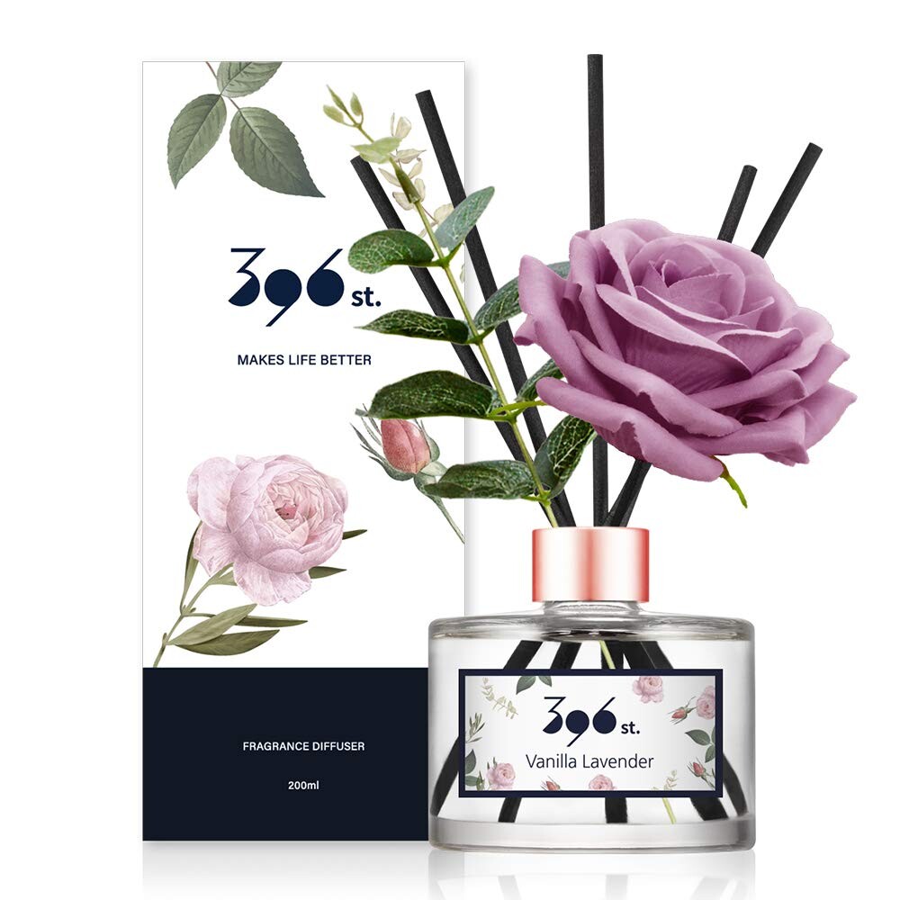 396 st. Rose Flower Reed Diffuser Vanilla Lavender(Also Known as Garden ...