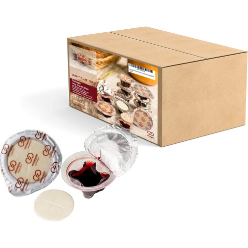 Mmeyou Packaged Holy Communion Wafers Prefilled Communion Wine Mmeyou ...