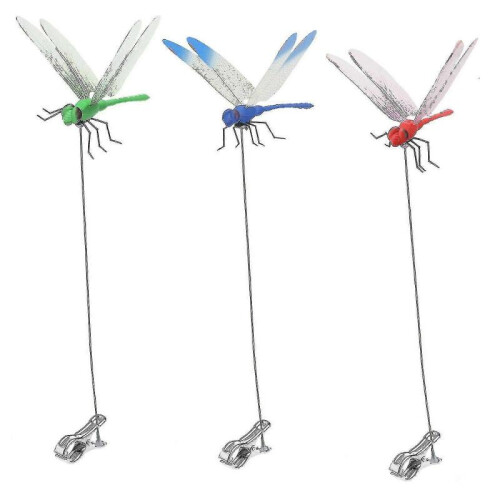 (Set of 3)Dragonfly Wingman Clip-On Natural & Organic Concept Deer and ...
