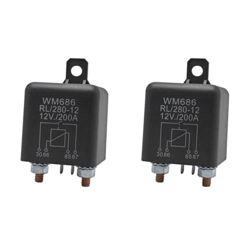 Battery Isolator Relay 4-Pin WM686 Start Relay Car Relay RL/280 200A on ...