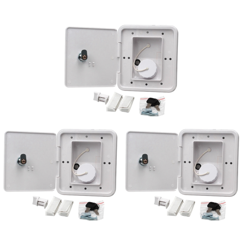 RV Water Filler Square Hatch Water Box with Key Screw RV on OnBuy