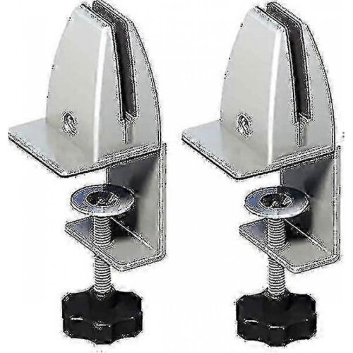 Screen Partition Clip, 2 Pcs Office Desk Divider Clamp Bracket Sneeze ...