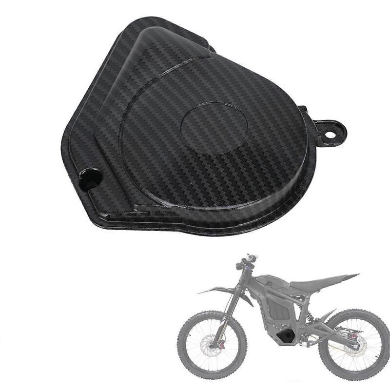 Electric Dirt Bike Engine Case Saver Engine Cover Carbon Fiber Pattern ...