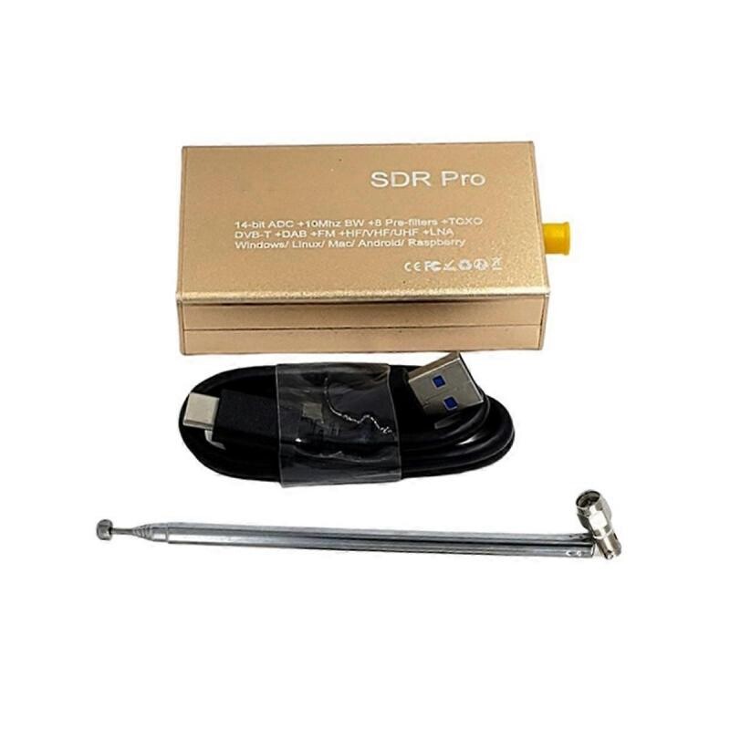 For SDR Pro Radio SDR Receiver 14Bit Software Defined Radios 10KHz-2GHz ...