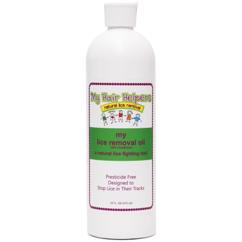 My Hair Helpers Dimethicone Oil for Lice and Nits Traps Bugs and Their ...