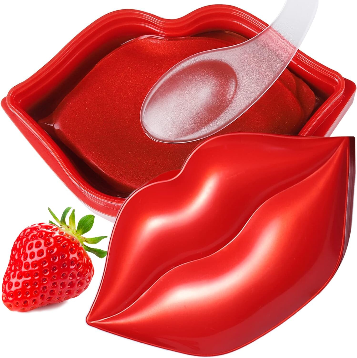 VEZE Lip Masks Collagen Lip Mask 20 Pcs Lip Mask for Dry Lips Lip Masks ...