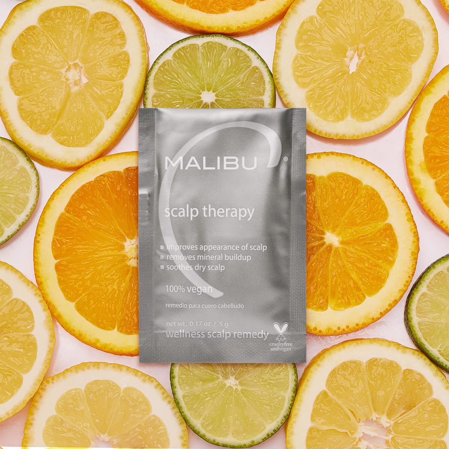 Malibu C Scalp Therapy Wellness Remedy - Scalp Care Remedy Packet to Soothe & Moisturize Dry ...