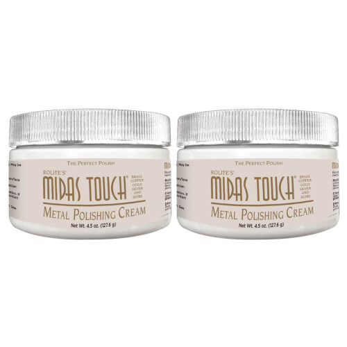 Rolite - MTMPC4.5Z2PK Midas Touch Metal Polishing Cream - Cleaner and ...