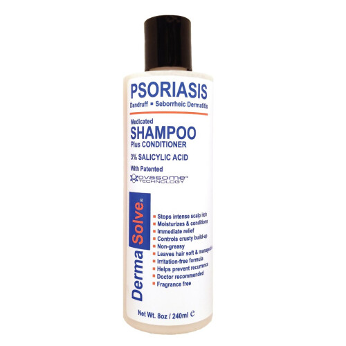 Dermasolve psoriasis seborrheic dermatitis & dandruff shampoo plus ...