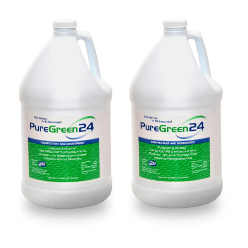 PureGreen24 Safe & Effective Disinfectant. Kills Deadly Germs including ...