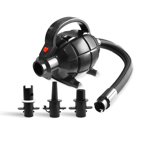 Electric Air Pump with 3 Nozzles for Outdoor Camping,Air Mattress,Air ...