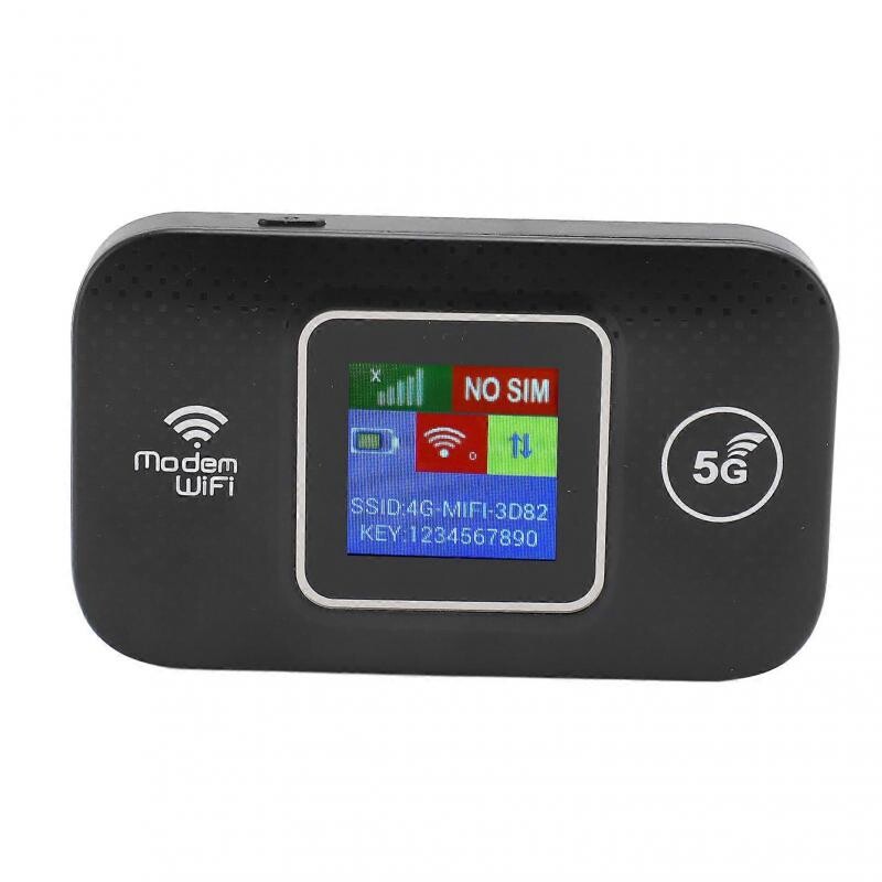 4G LTE Mobile WiFi Hotspot with SIM Card Slot for Asian Color Screen ...