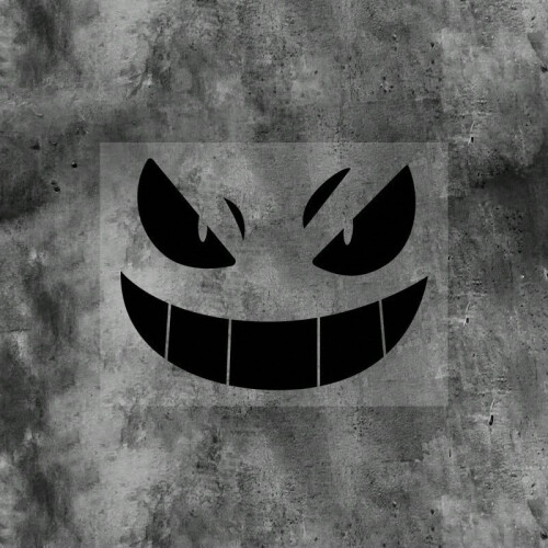 (Funny Smiley Face [Black] 12x9CM) Halloween devil smiley face car ...
