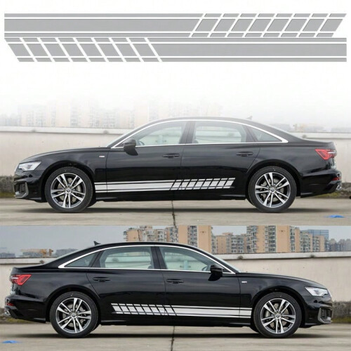 (Light gray model (made of domestic BK material)) Car waistline lace ...