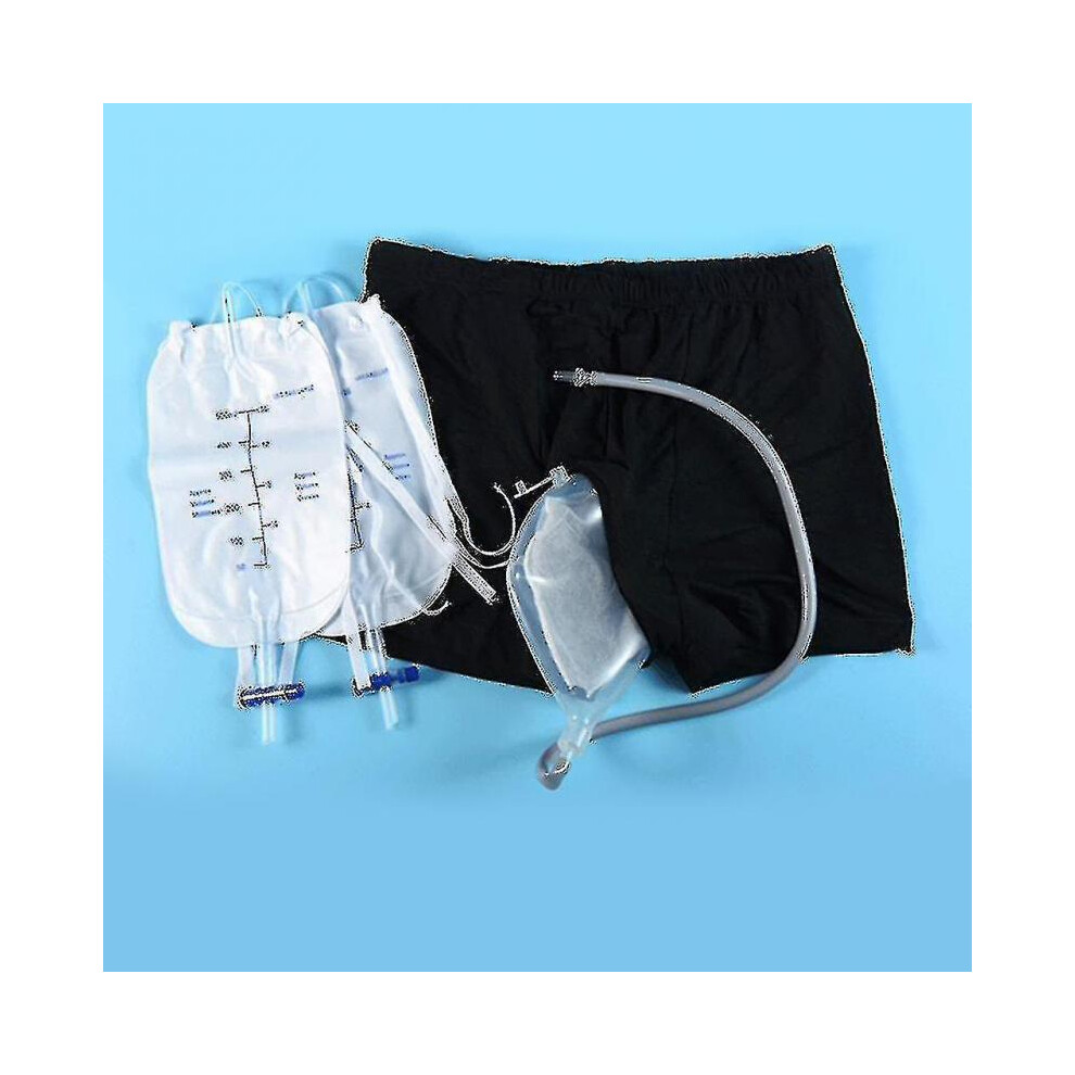 (Elderly men) Men"s Urine Bag Urine Collection Bag Wearable ...