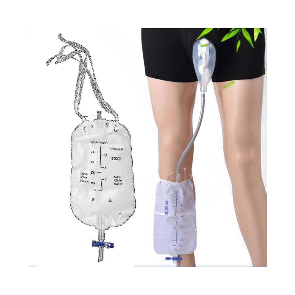 (Elderly men) Men"s Urine Bag Urine Collection Bag Wearable ...
