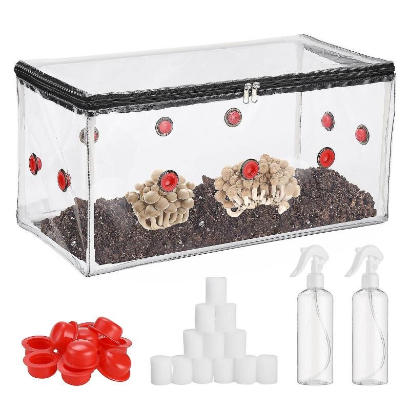 Mushroom Monotub Kit Home Mushroom Grow Kit Mushroom Tent Save Your ...