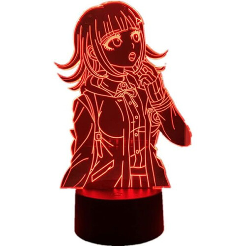USB Manga Lamp 7/16 Kleuren Afstandsbediening Touch Base 3D Lamp Anime ...