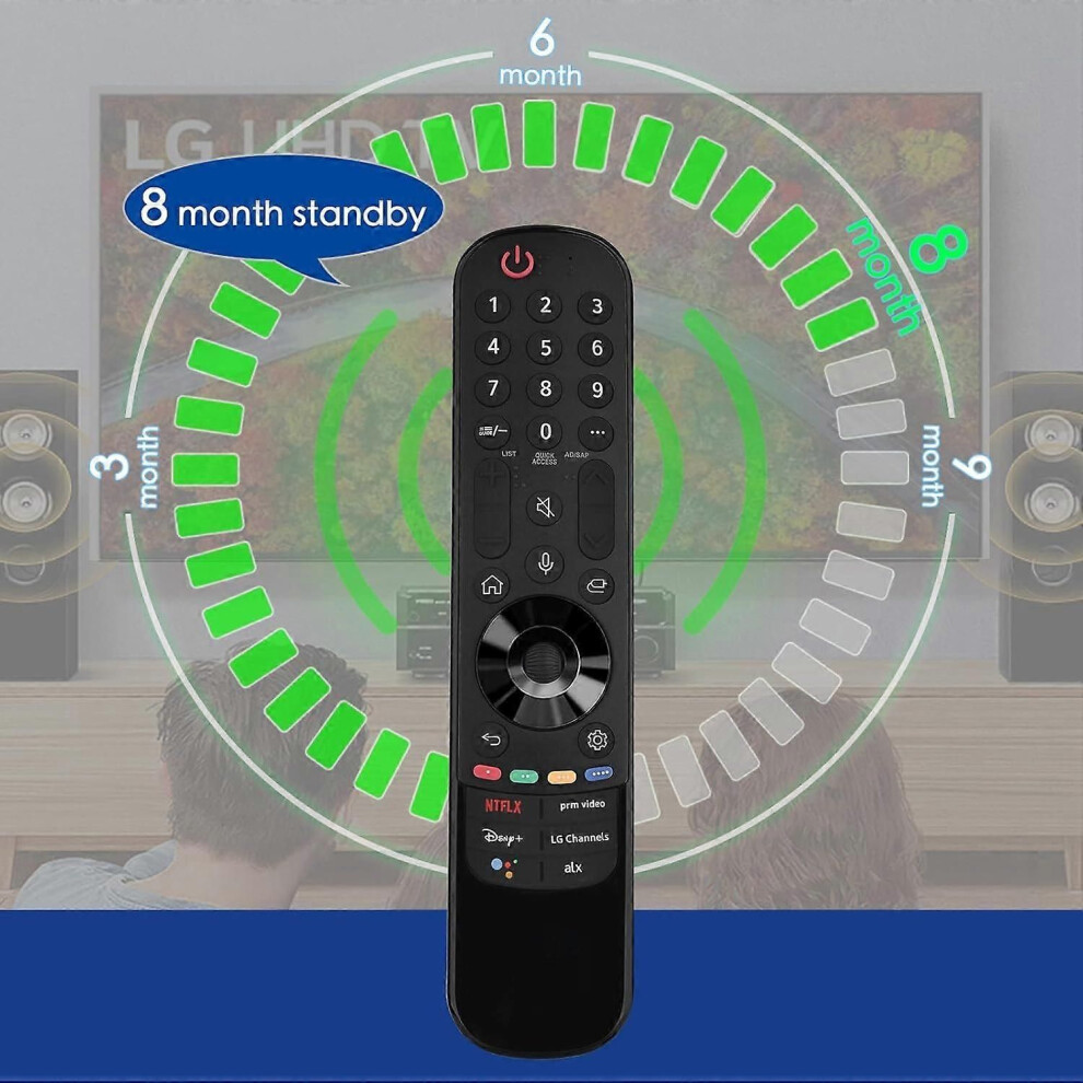 Télécommande Magic Remote pour téléviseur intelligent LG (modèle 2025 ...