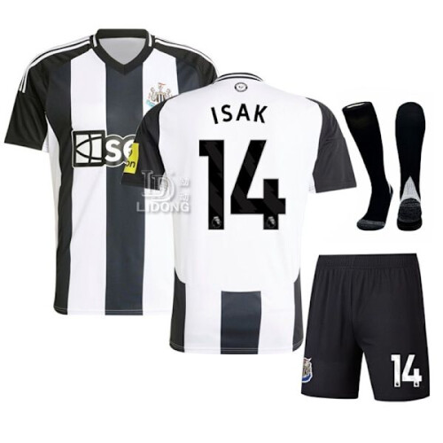 2425 Neues Newcastle-Heimtrikot, Fußballtrikot Nr. 14, Alexander Issa ...