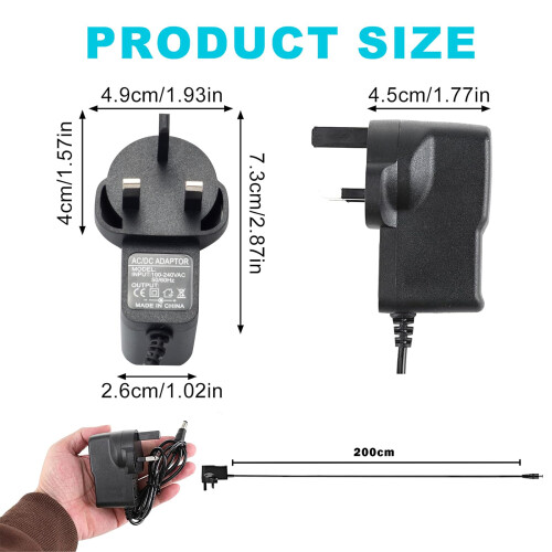MRTOYIRQ 12V Power Adapter Compatible with BT-Openreach-EchoLife-HG612 ...