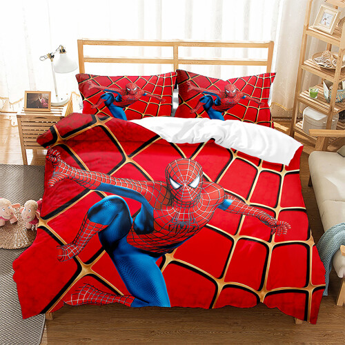 (SM01, 264*228) SpiderMan series digital print quilt cover and ...