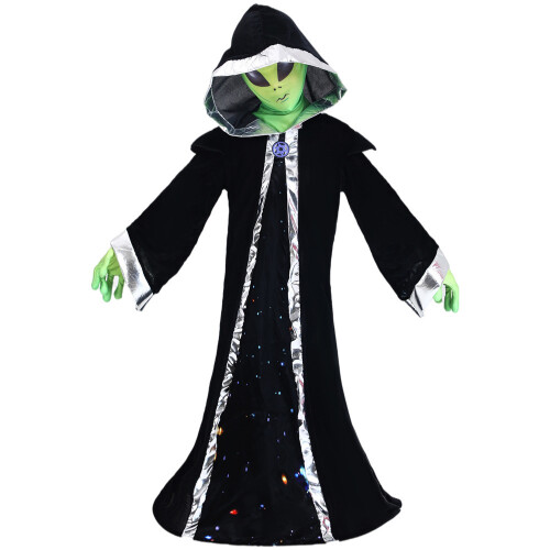 (Alien Big Brother, L) Halloween Costume for Kids, Alien Costume for ...
