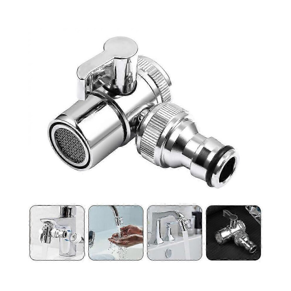 Faucet Splitter Washing Machine Water Line Splitter Sink Hose ...
