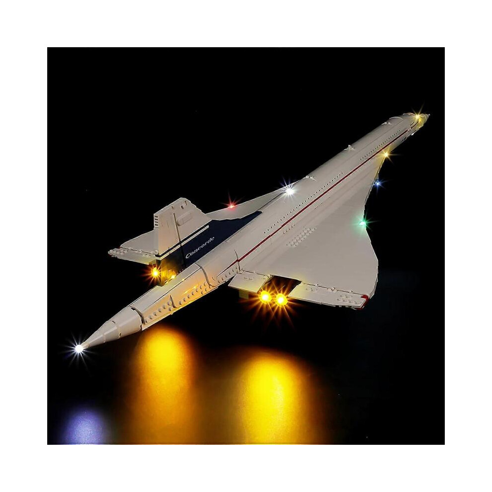LED Lighting Kit for Lego Icons Airbus Concorde 10318 Building Set ...