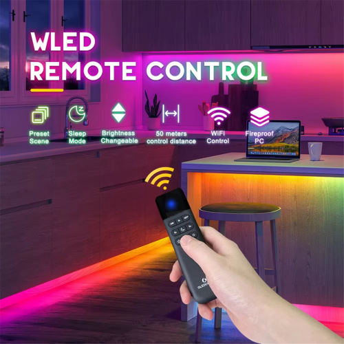 Control remoto WLED RGB IC LED ESP NOW APP WiFi inalámbrico on OnBuy