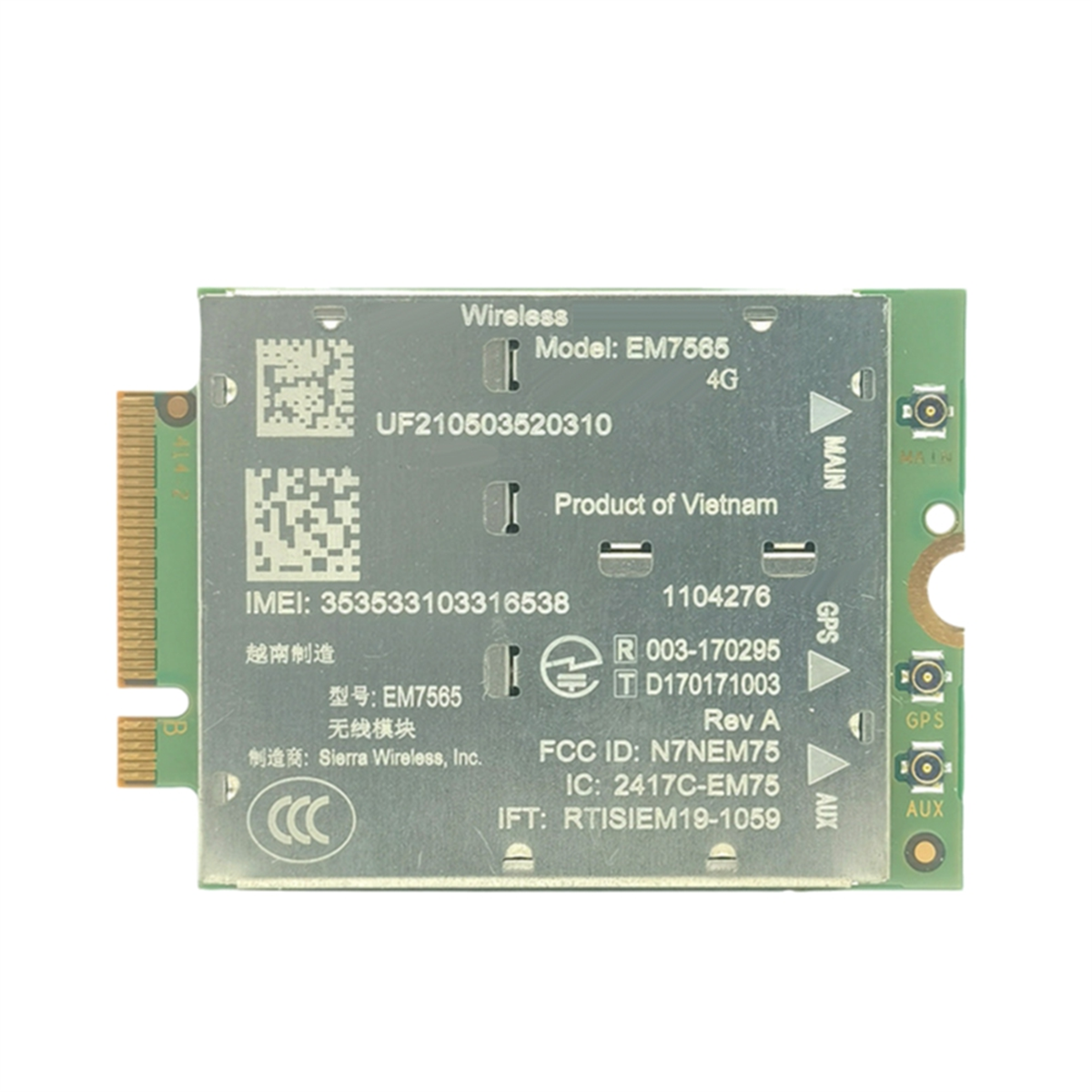 EM7565 4G LTE-Modul CAT-12 600Mbps CBRS NGFF-Modul Cat12 NGFF on OnBuy