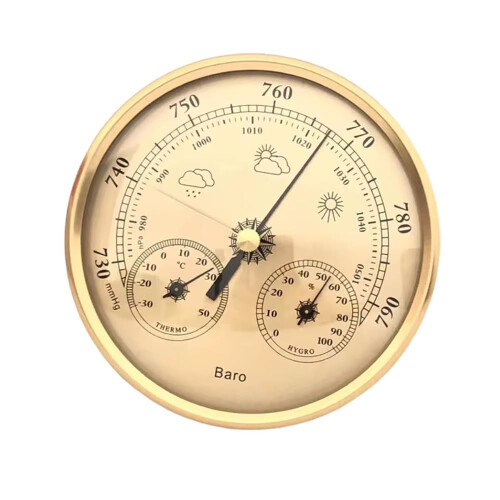 MultiFunction Wall Mounted Pointer Type Temperature Humidity and ...