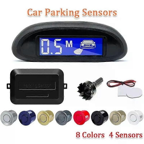 Parking Sensor For Car With Auto Parktronic Reverse LED Monitor 4 ...