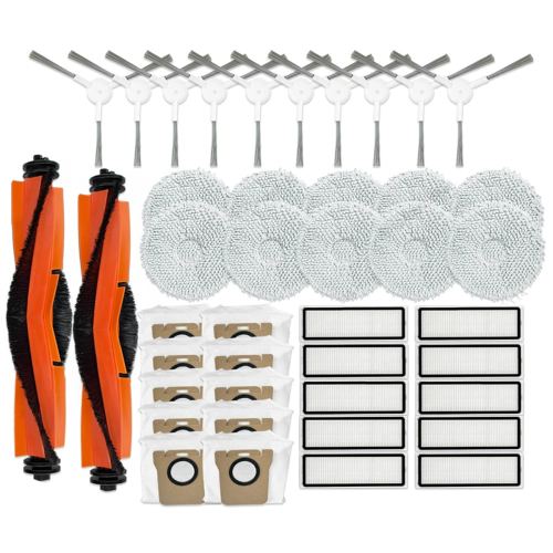 Bolsa para polvo con filtro y cepillo lateral principal para Omni 2 C102CN/B101CN on OnBuy