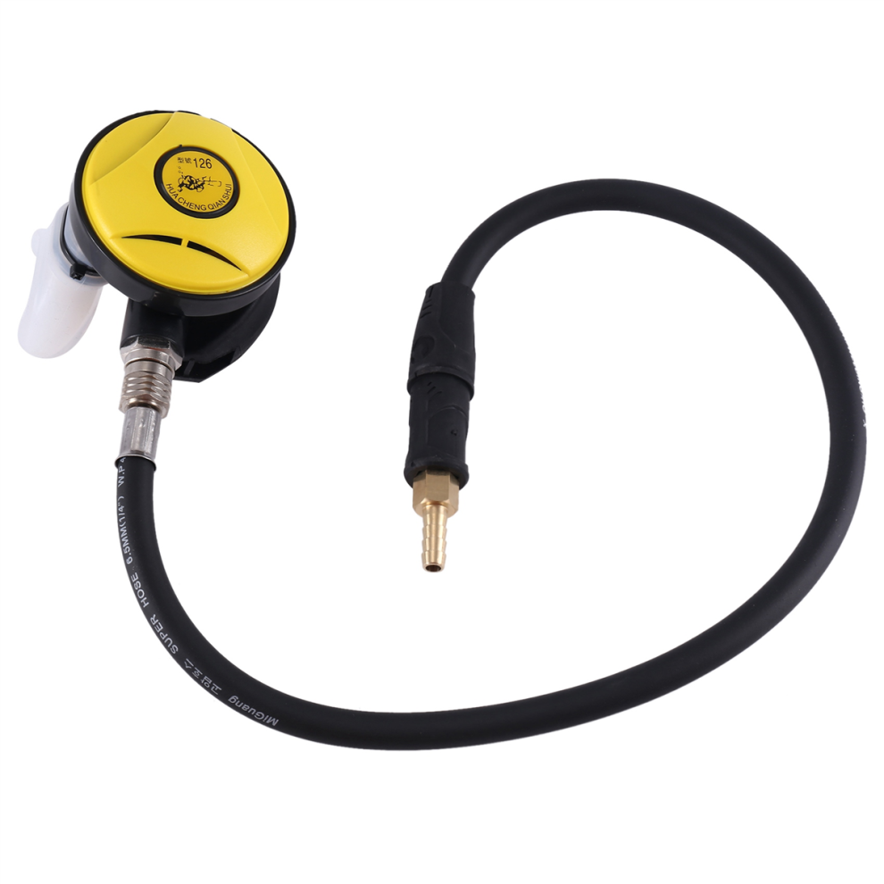 Scuba Diver Regulator Snorkel Equipment Pressure Reducer 2Nd-Yellow on ...
